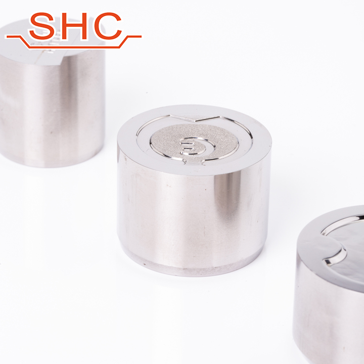 Irregular carbide punch pin, mold and die