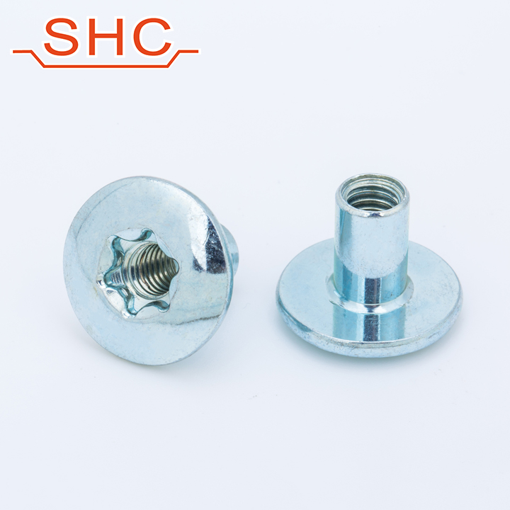Customized sleeve nut, barrel nut, captive nut