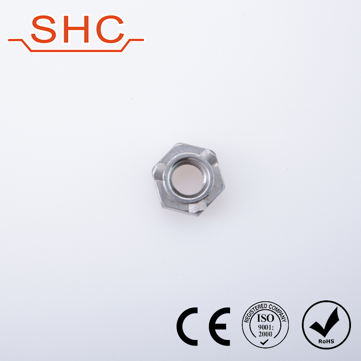 3 projection hex weld nut DIN929 stainless carbon steel