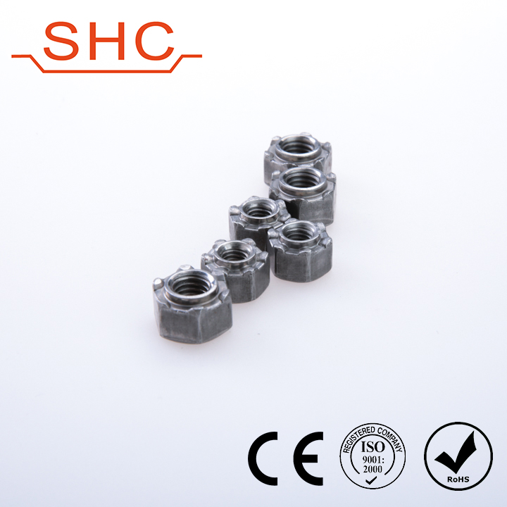 6 projection hex weld nut DIN929 stainless/carbon steel