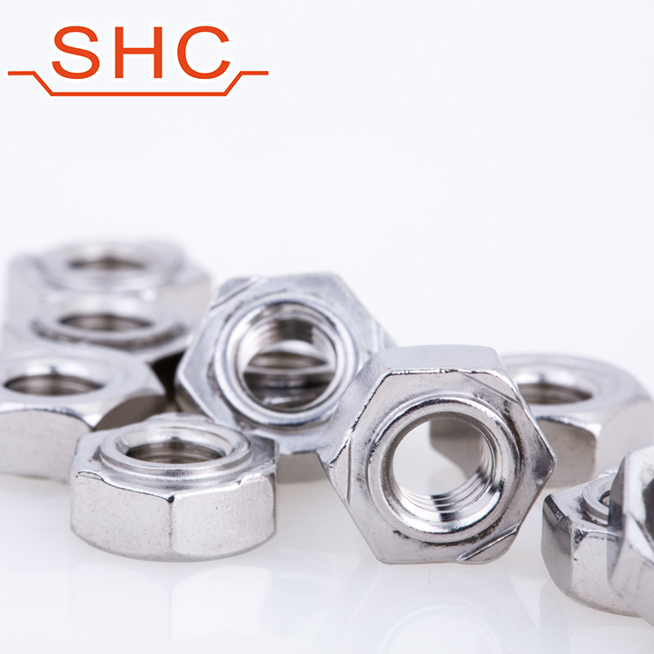 6 projection hex weld nut DIN929 stainless/carbon steel