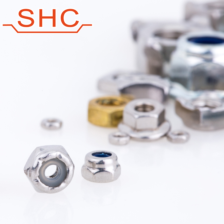 DIN982 | DIN985 | DIN6923 | IFI-100 Carbon/Stainless Steel thin Nylon ...